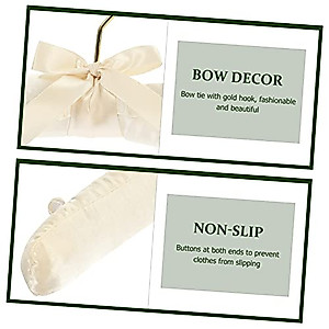 Veemoon 2pcs Non-Slip Hanger Sweater Hanger Wide Shoulder Hangers Scarf Hangers Socks Hanger Bride Hangers Decorative Hangers Clothes Duty Hangers Household Clothes Hanger Pants Hangers