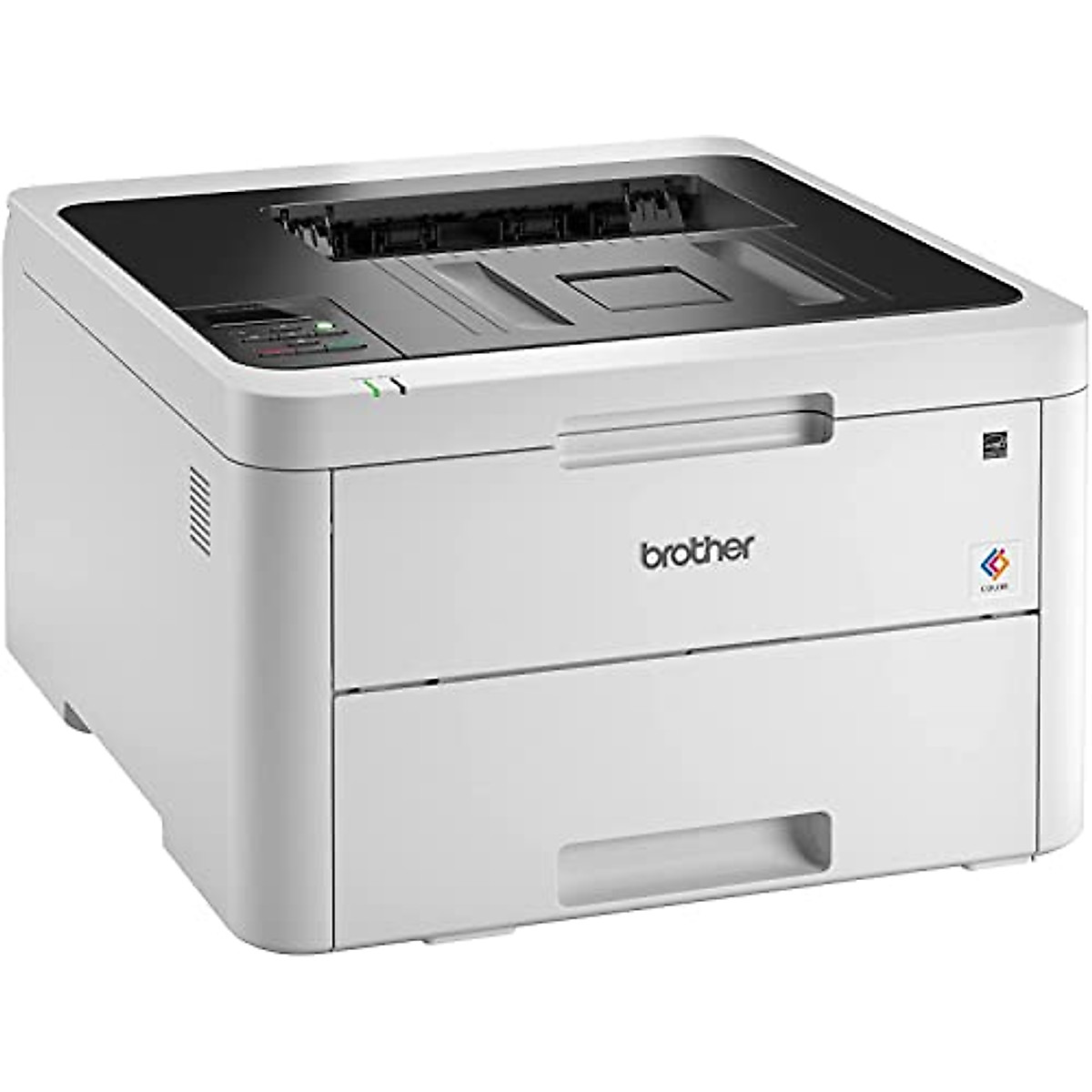Brother L-3230CDW Compact Digital Color Laser Printer I Wireless I Mobile Printing I Ethernet & USB Connectivity I Auto 2-Sided Printing I Print Up to 25 ppm I 250 Sheets Input + Printer Cable