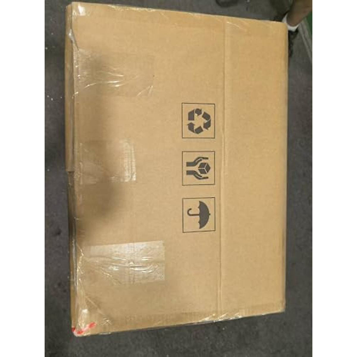 Tribesigns 63 L x31W x 30 H Executive Desk, Farmhouse Wood Computer Desk, Large Home Offcie Table with Black Metal Frame, Long Table