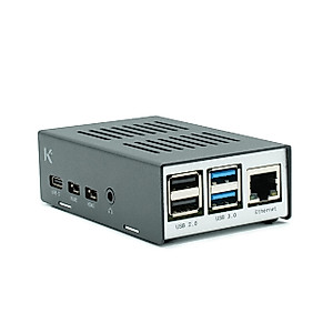 KKSB Raspberry Pi 4 Case | Space for Raspberry Pi 4 Heatsink, PoE HAT