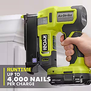 RYOBI ONE+ 18V Cordless Airstrike 23-Gauge Pin Nailer (Tool Only)