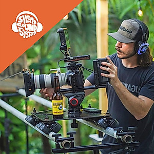 Silent Sound System 50 Pack Silent Disco LED Headphone Package (50 RF Headphones, 3 Transmitters)