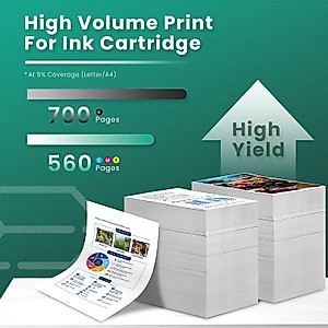 GREENBOX Remanufactured Ink Cartridge PG40 CL41 Replacement for Canon PG-40 CL-41 for Canon PIXMA IP1800 IP2600 MP140 MP150 151 MP160 MP170 MP180 MP190 MP210 MP450 MP470 JX200 Printer(1 Black 1 Color)