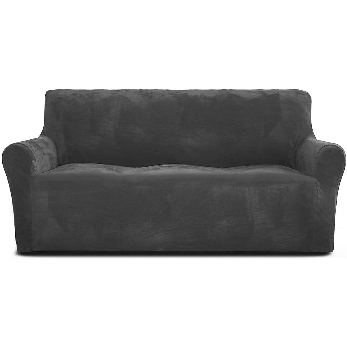 RHF Sofa Slipcover, Couch Covers for 3 Cushion Couch, Sofa Cover for 3 Cushion Couch, Couch Covers for Dogs, Couch Cover for 3 Cushion Couch (Dark Grey-Sofa)