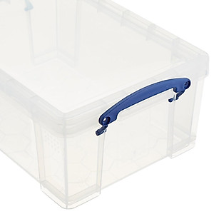 Really Useful 9 Litre Clear Plastic Storage Box