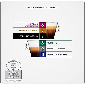 Nescafe Dolce Gusto Coffee Pods, Espresso Intenso, 16 Count (Pack of 3)