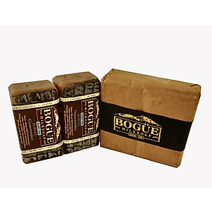 Handmade Goat Milk Soap 2 bars- BOGUE No.13 BESPOKE Greasemonkey Blend has serious scrubbing power. Essential oils of Orange & Vetiver remove grease, help protect & heal working hands.