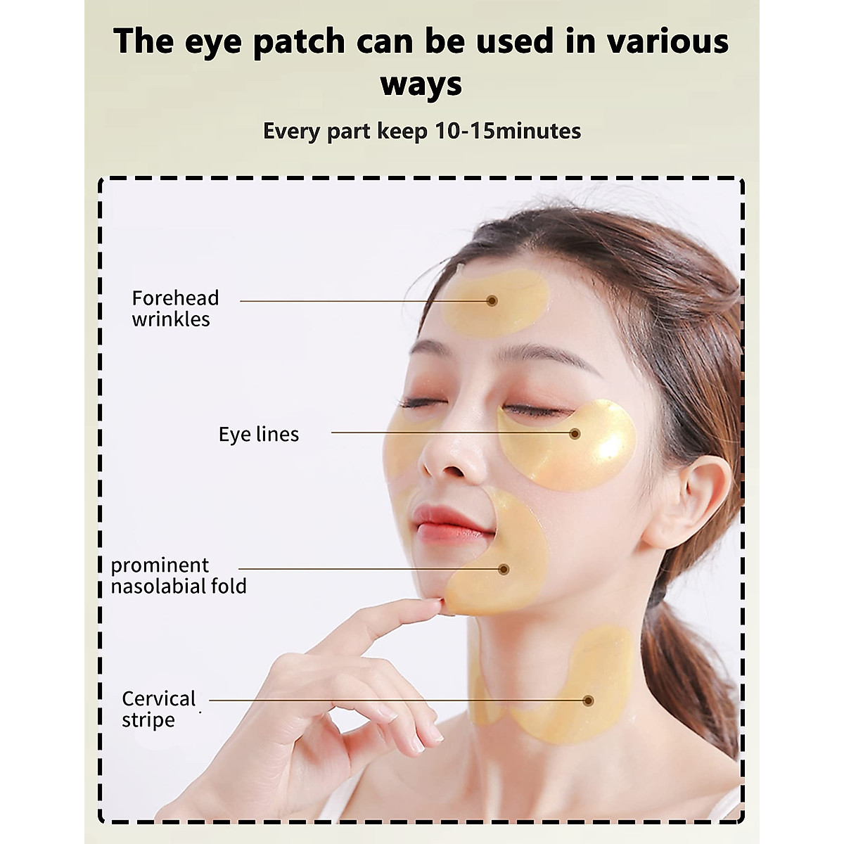 Under Eye Patches (60Pcs) - Upgraded Eye Mask Retinol & Collagen, Eye Treatment Mask, Under Eye Bag Treatment, Eye Masks for Puffy Eyes, Anti-Aging, Anti-Wrinkle and Fine Lines, Under eye Dark Circles