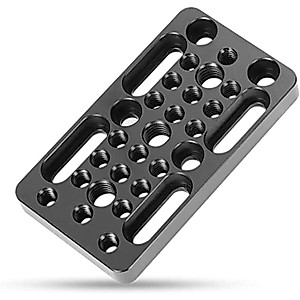 SMALLRIG Switching Plate Camera Easy Plate for Railblocks, Dovetails and Short Rods - Longer Version - 1598
