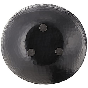 Elegance Eclipse Bowl, 7.25" x 6.5", Black/Copper