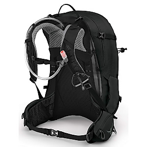Osprey Manta 34L Men's Hiking Backpack with Hydraulics Reservoir, Black, One Size