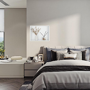 JQK Shower Niche No Tile Need, 18"×14" Matte White Bathroom Insert Shelf, 304 Stainless Steel Recessed Shower Caddy Organizer Storage, SNL1814-WH