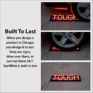 SpellBrite 420 Sign for Dispensaries | Dispensary-Related Signs with Neon Look, Red LED Light | 12.4" x 6.3"