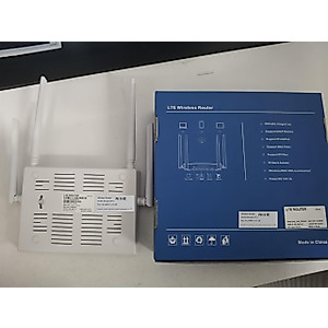 4G LTE Wireless Router with SIM Card Slot 300Mbps Unlocked Wireless Mobile WiFi Hotspot Routers with Antennas for B2/B4/B5/B12/B13/B17/B18/B25, Sim Card Router Support T-Mobile AT&T