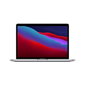 MacBook Pro 13.3 inches Laptop - Apple M1 chip - 8GB Memory - 512GB SSD - Silver (Renewed)