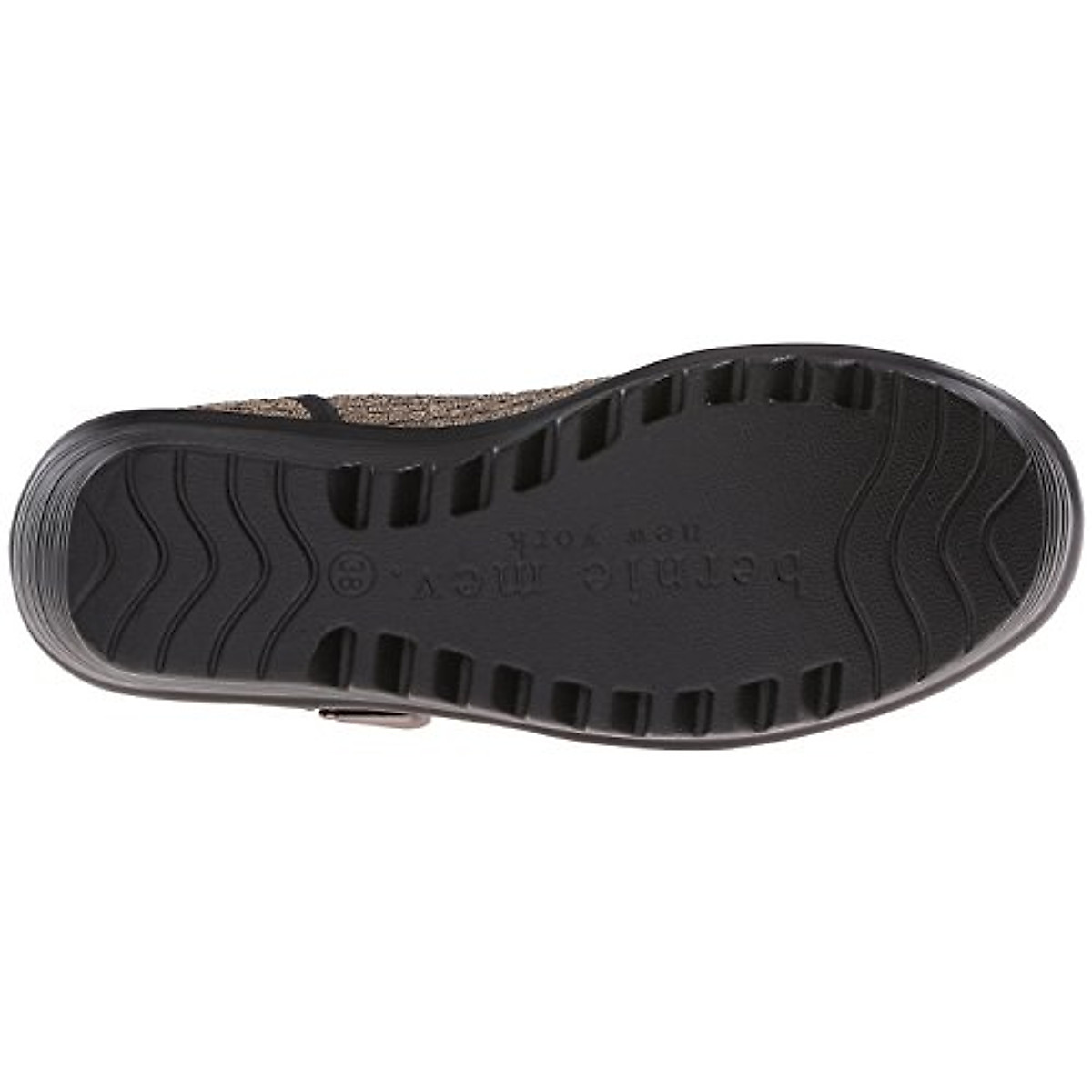 Bernie Mev Women's Zig Zag Ankle Bootie, Bronze, 38 EU/38 EU = 7.5-8 M US