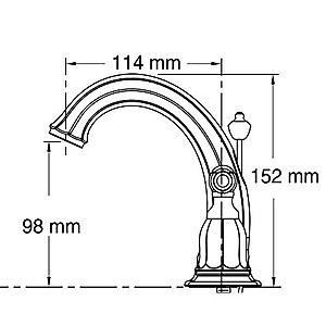 KOHLER Kelston Widespread Bathroom Sink Faucet, Drain Included, 3 Hole Installation, Oil-Rubbed Bronze Finish, K-13491-4-2BZ