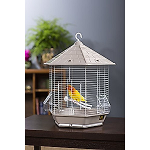 Prevue Pet Products SP31998GRAY/BROWN Copacabana Bird Cage, Stone