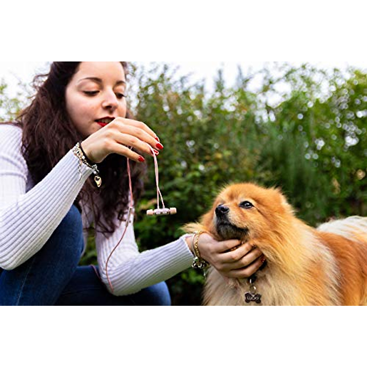 LUDOS ULTRA Wired Earbuds in-Ear Headphones, 5 Years Warranty, Earphones with Microphone, Noise Isolating Ear Buds, Memory Foam for iPhone, Samsung, School Students, Kids, Women, Small Ears - Pink