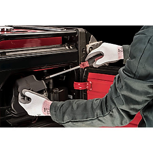 HyFlex 11-644 Cut Protection Gloves - Medium Duty, Durability, Comfort, Grey/Grey, X Small (pack of 12)