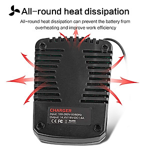 Fancy Buying BC660 BC1880 Battery Charger for Bosch 14.4V-18V Lithium Battery BAT609 BAT609G BAT618 BAT618G BAT619 BAT619G BAT622 BAT620-2PK SKC181-202L