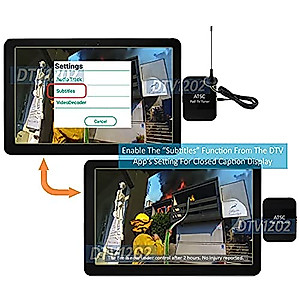 Android Digital ATSC TV Tuner Receiver for Tablet Smart Phone