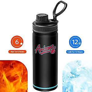 ANTKING Arizona Tumbler Travel Mug Coffee Cup Custom Name Number for Men Women Youth Gifts