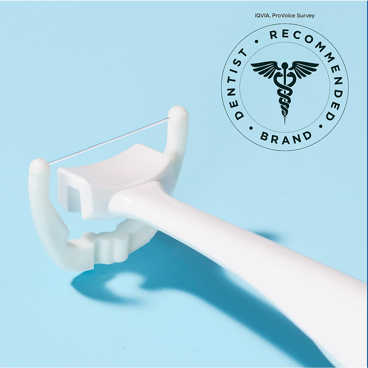 REACH Ultraclean Access Flosser Starter Kit, Unflavored, Plaque Remover for Teeth, for Hard to Reach Areas, Oral Care, PFAS Free, 1 Replaceable Flosser & 8 Refill Heads, 1 Pack