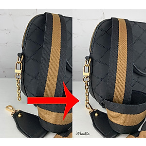 Chain Strap Extender Accessory for Louis Vuitton Bags & more (Medium) Gold