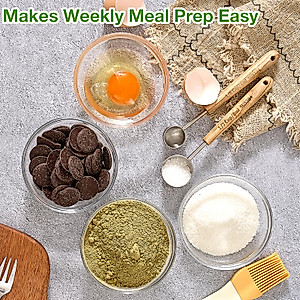 12 Pack 3.5 Inch Small Glass Bowls with 12 Pack Lids, 4 oz Mini Glass Containers, Ramekins, Pinch Bowls, Condiment Containers, for Prep, Dips, Nuts, Snacks, Candy Meal Prep Bowls, Dessert Bowls