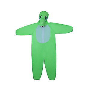 Matissa Kids Animal Costumes Boys Girls Unisex Fancy Dress Outfit Cosplay Children Onesies (M (for Kids 35.5" - 41.5" Tall), Crocodile)