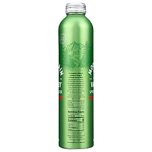 Mountain Valley, Spring Water, Aluminum Bottle, 25.36 ounces, 750ml (Pack of 12)