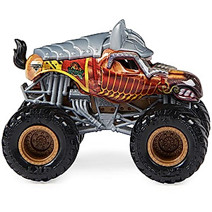 Monster Jam 2022 Spin Master 1:64 Diecast Truck with Bonus Accessory: Crazy Creatures Knightmare