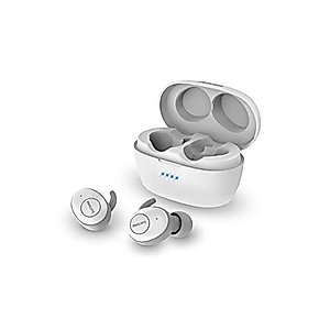 PHILIPS T3215 Wireless in-Ear Earbuds, TWS Bluetooth 5.1 Stereo Headphones, IPX4, Up to 24 (6+18) hrs of Playtime with USB-C Charging case - White (TAT3215WT)