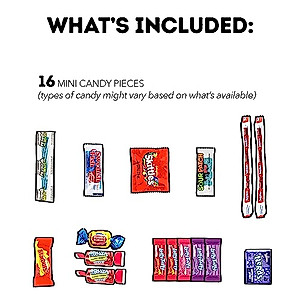 COLLEGEBOX Snack Box (50 Count) Finals Variety Pack Care Package Gift Basket Adult Kid Guy Girl Women Men Birthday College Student Office School