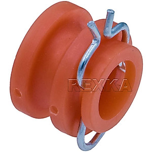 Rexka 10pcs Window Regulator Roller for Ford C0AB-6423240-B Edsel Mercury Mustang Falcon F-Series Truck Comet Bronco