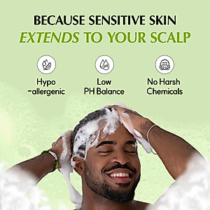 RATED GREEN Real Mary Exfoliating Dry Scalp Shampoo, 13.52 fl oz - Organic Rosemary Hair for Itchy , Gentle Scalp Moisturizer, with Ginger & Peppermint Oil