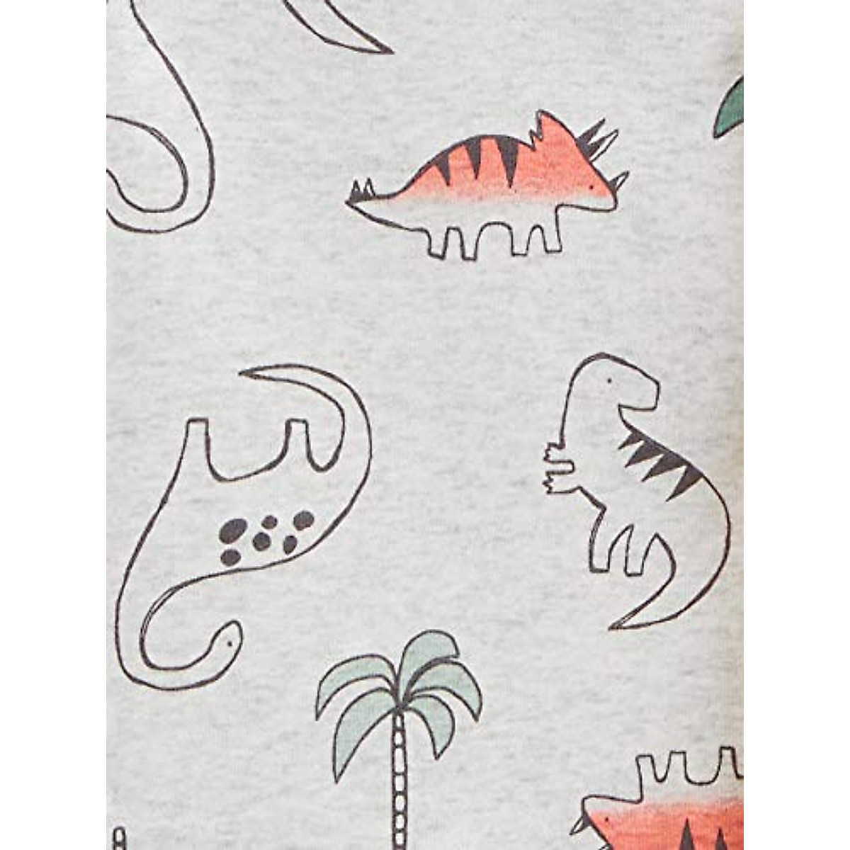 Simple Joys by Carter's Baby Boys' 6-Pack Sleeveless Bodysuits, Alligator/Dinosaur/Stripe/Trucks, 3-6 Months