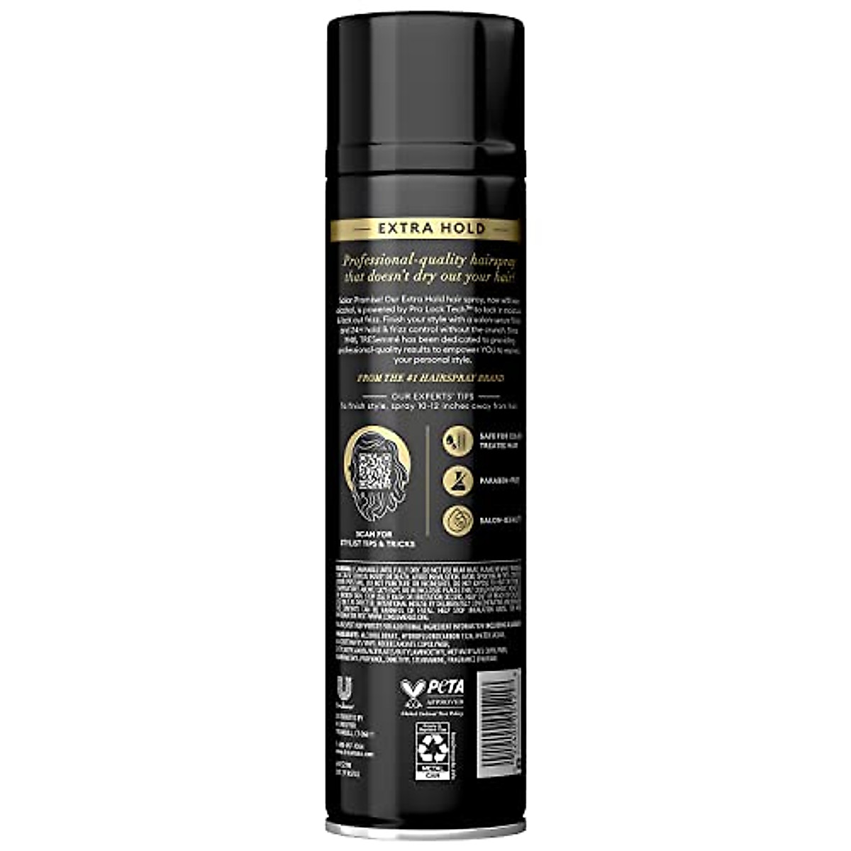 TRESemmé Hairspray, Extra Hold, 2-Pack + Keratin Repair Hair Mask – Moisturizing Hair Spray, Anti-Humidity, Anti-Frizz Hair Products (3 Piece Set)