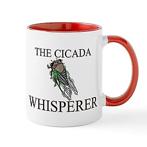 CafePress The Cicada Whisperer Mug Ceramic Coffee Mug, Tea Cup 11 oz