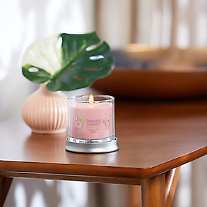 Yankee Candle Fresh Cut Roses Scented, Signature 4.3oz Small Tumbler Single Wick Candle, Over 20 Hours of Burn Time