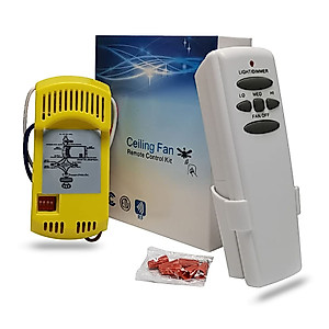 COREBAY Ceiling Fan Remote Control & Receiver Complete Kit HD5+FAN18R Replace Hampton Bay/Harbor Breeze/Hunter/Westinghouse LED