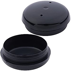 Project Patio 1.5 Inch Wrought Iron Patio Furniture Feet Glide Outdoor Metal Table and Chair Leg Cap Replacement Floor Protector Cup Insert Slide - 24-Pack