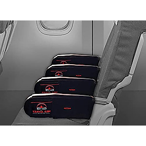 Airplane Armrest Covers - Innovative & Protective Arm Rest Sleeve Covers for You and Your Family on Your Next Air Travel - Comfort & Clean Flight Travel Accessory | 2 Sleeves in the Package