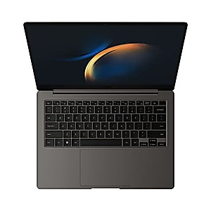 SAMSUNG 14” Galaxy Book3 Pro Laptop Computer, 13th Gen Intel Core i7-1360P Processor / 16GB / 512GB, 3K AMOLED Screen, 120hz, Fingerprint Reader, FHD Webcam, 2023 Model, NP940XFG-KC2US, Graphite