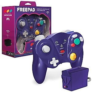 CirKa "FreePad" Wireless Controller for GameCube (Purple)