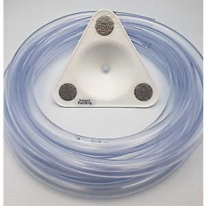 Monster Magnetic XL Super Strong Universal Window Air Conditioner Drain Kit AC Drain Line Condensate Hose Funnel Connector Fitting w/Clear Tubing (5ft XL Magnetic Drain Kit)