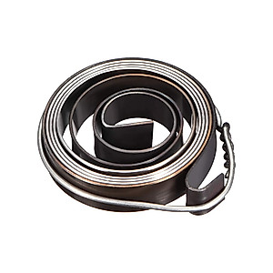 uxcell Drill Press Return Spring, Quill Spring Feed Return Coil Spring Assembly, 2.2Ft Long, 34 x 8 x 0.8mm