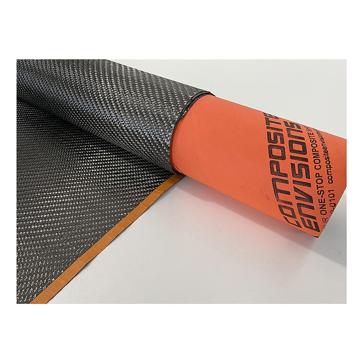 Aerospace Grade Carbon Fiber Cloth Fabric, 2x2 Twill 3k 50" x 36"/127cm 5.7oz/193gsm
