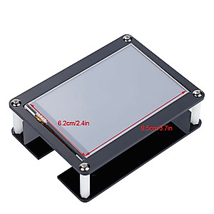 4 Inch TFT , 480x320 Resolution Touch Display with Protective Acrylic Case , SPI interface Designed for Raspberry Pi A , B , B and Raspberry Pi 2 , 3 & Raspbian